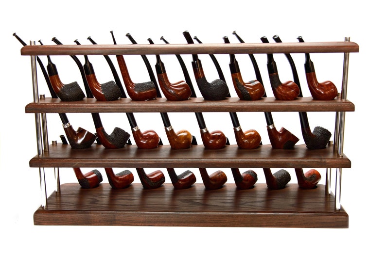 24 Pipes Tobacco Pipe Stand 3 Tiers Pipe Rack Smoking Pipe | Etsy