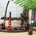 Tobacco Pipe Rack for 5 Smoking Pipes - Pipe Stand Holder Made of Solid ...