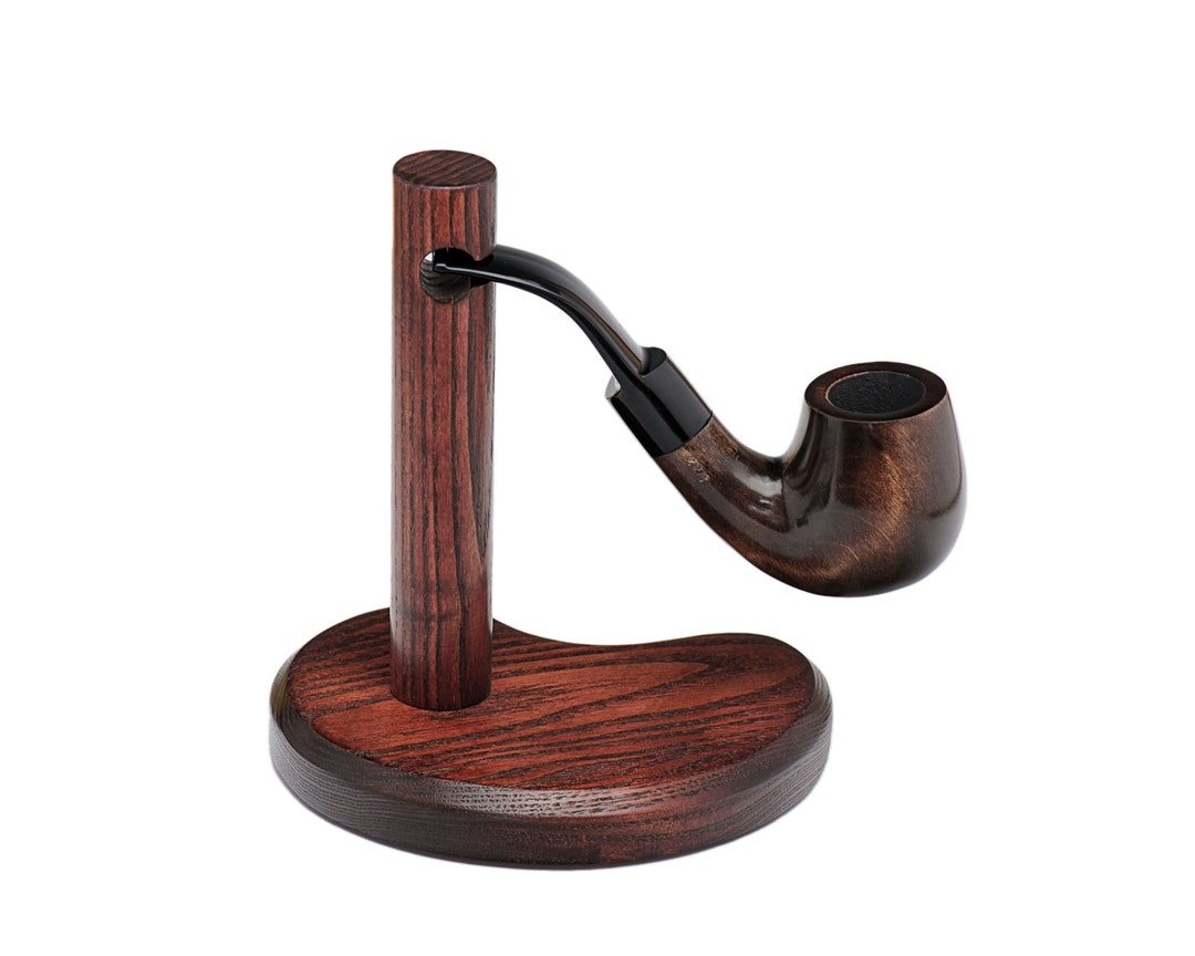 Single Pipe Stand - Tobacco Pipe Storage Rack - Rack Holder for 1 ...
