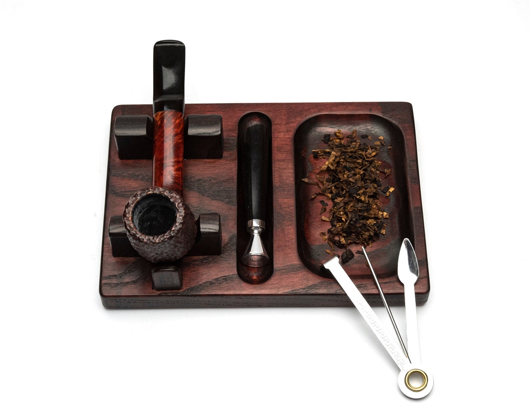 Tobacco Tray Pipe Stand for 1 Smoking Bowl With Slot for Tamper ...