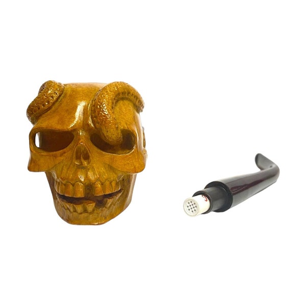 Skull Pipe - Etsy
