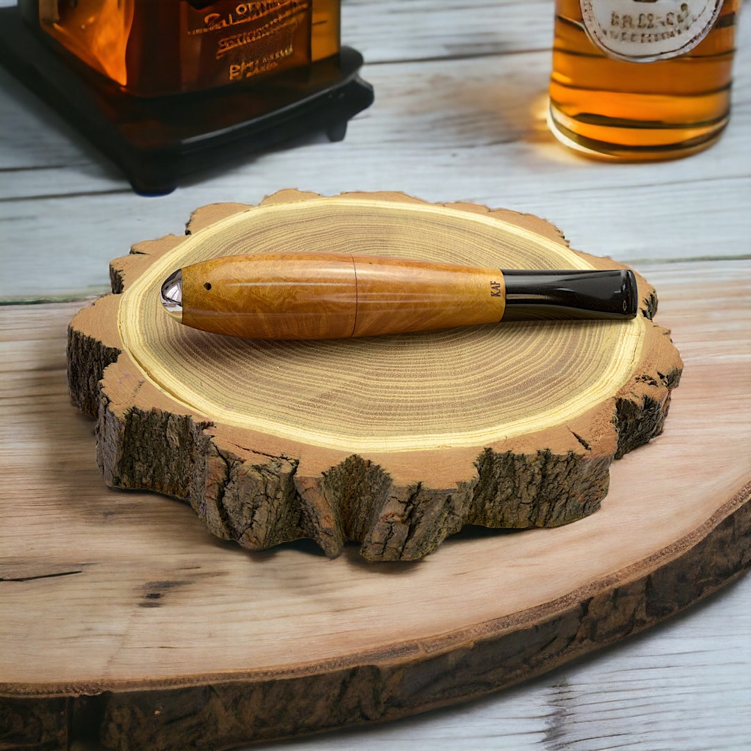 Zeppelin Pipe for Smoking - Briar Cigar Pipe 9 Mm Filter - Torpedo ...