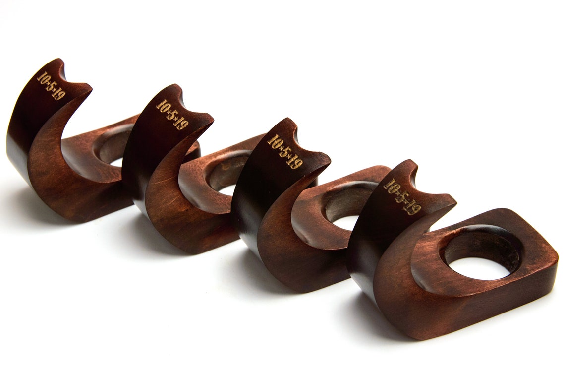 Personalised Pipe Stand for 1 Tobacco pipe handmade from solid | Etsy