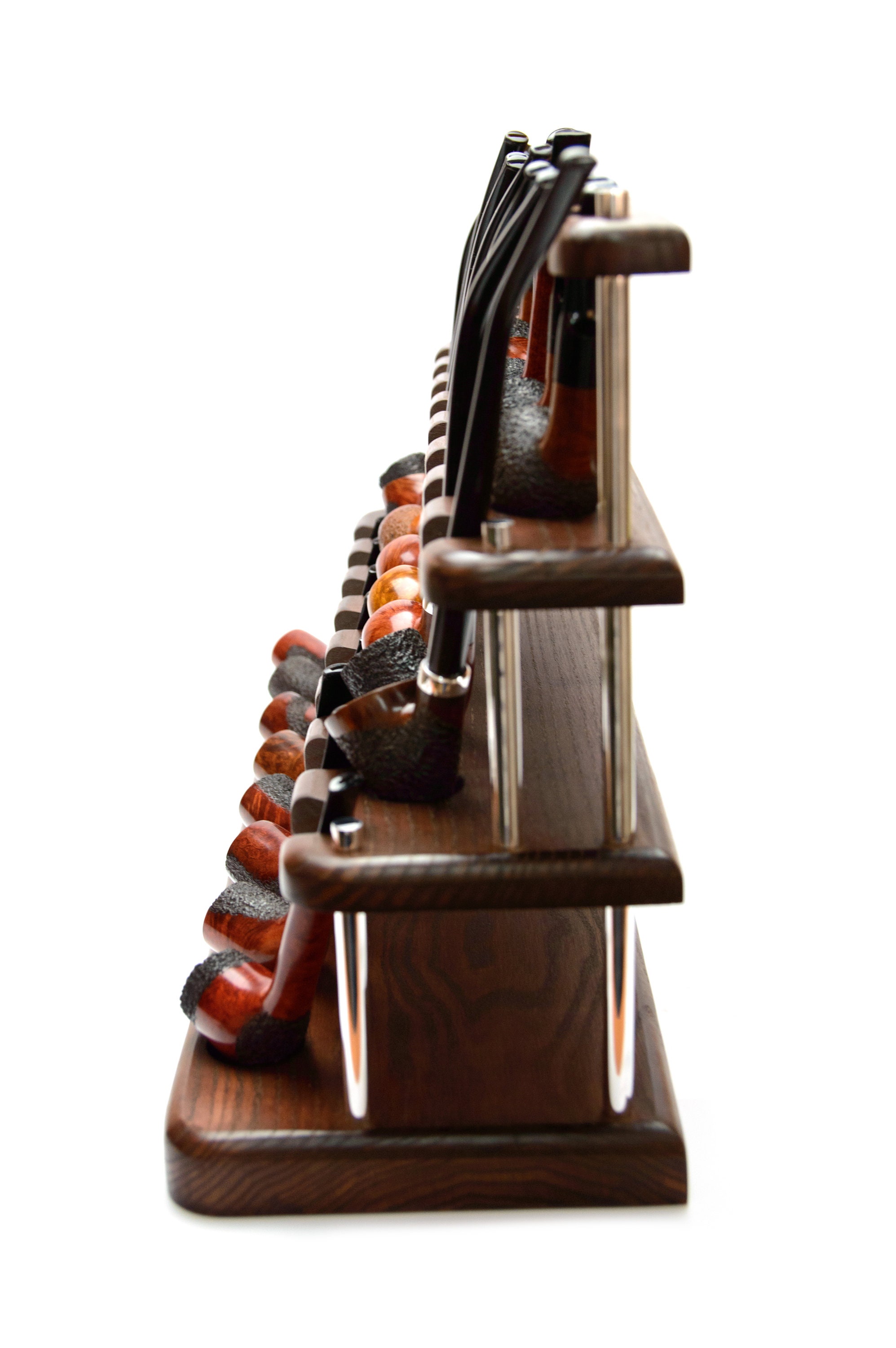 24 Pipes Tobacco Pipe Stand 3 Tiers Pipe Rack Smoking Pipe | Etsy