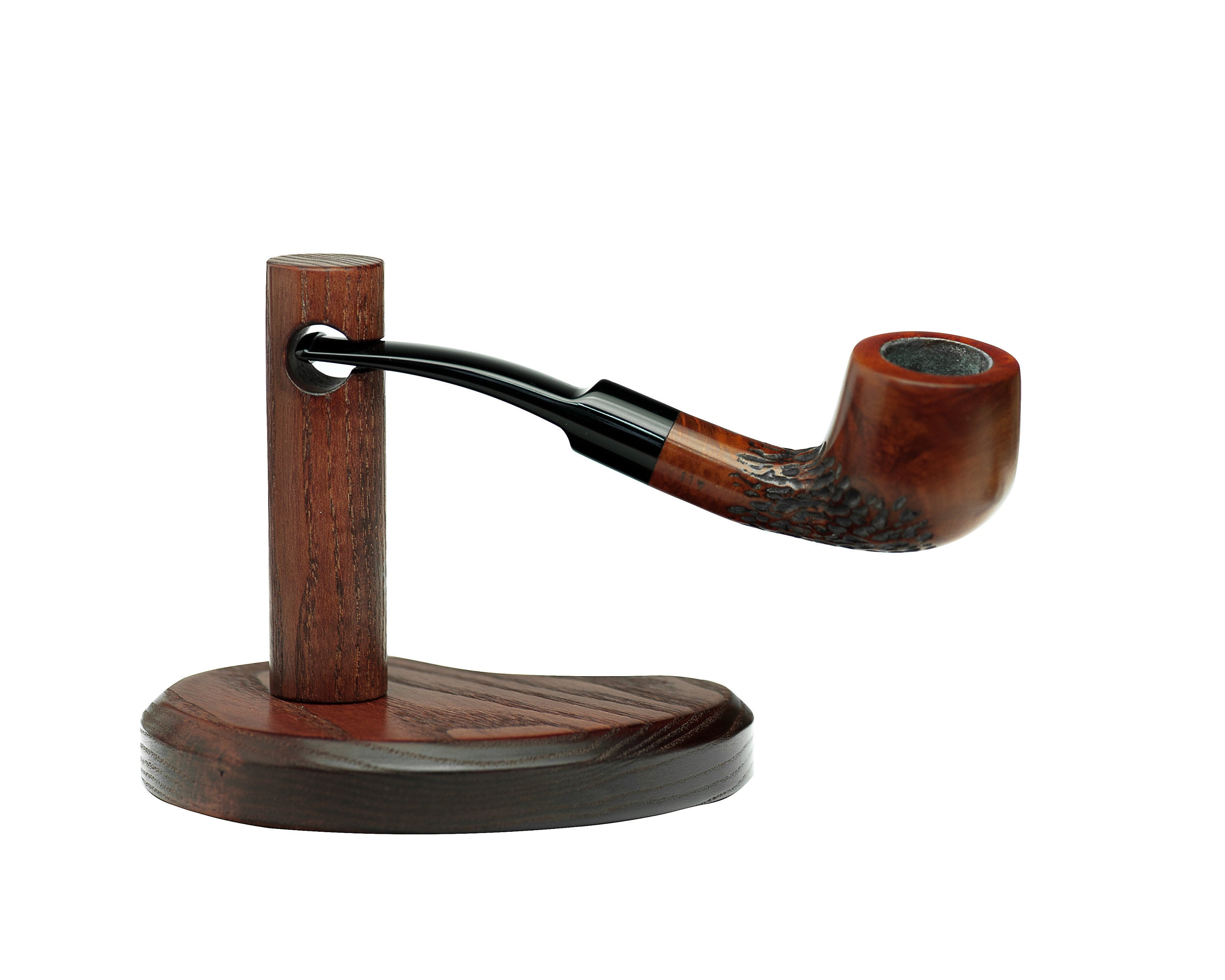 Single Pipe Stand - Tobacco Pipe Rack Designed for 1 Smoking Bowl ...