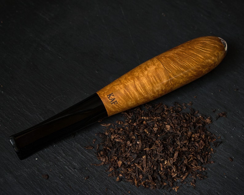 Zeppelin Pipe for Smoking Briar Cigar Pipe 9 Mm Filter | Etsy