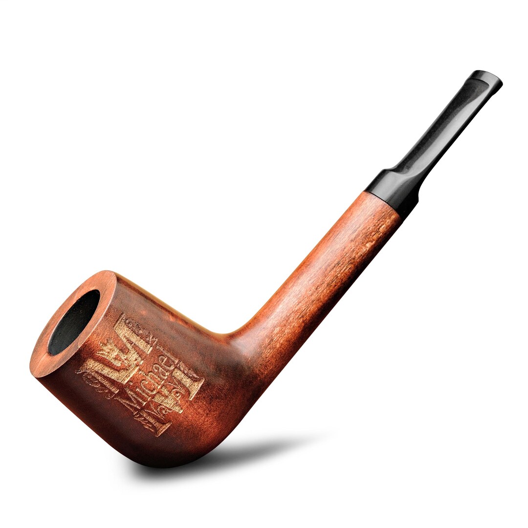 Canadian Tobacco Pipe for Smoking - Custom Engraved Pipe - Pear Wood ...