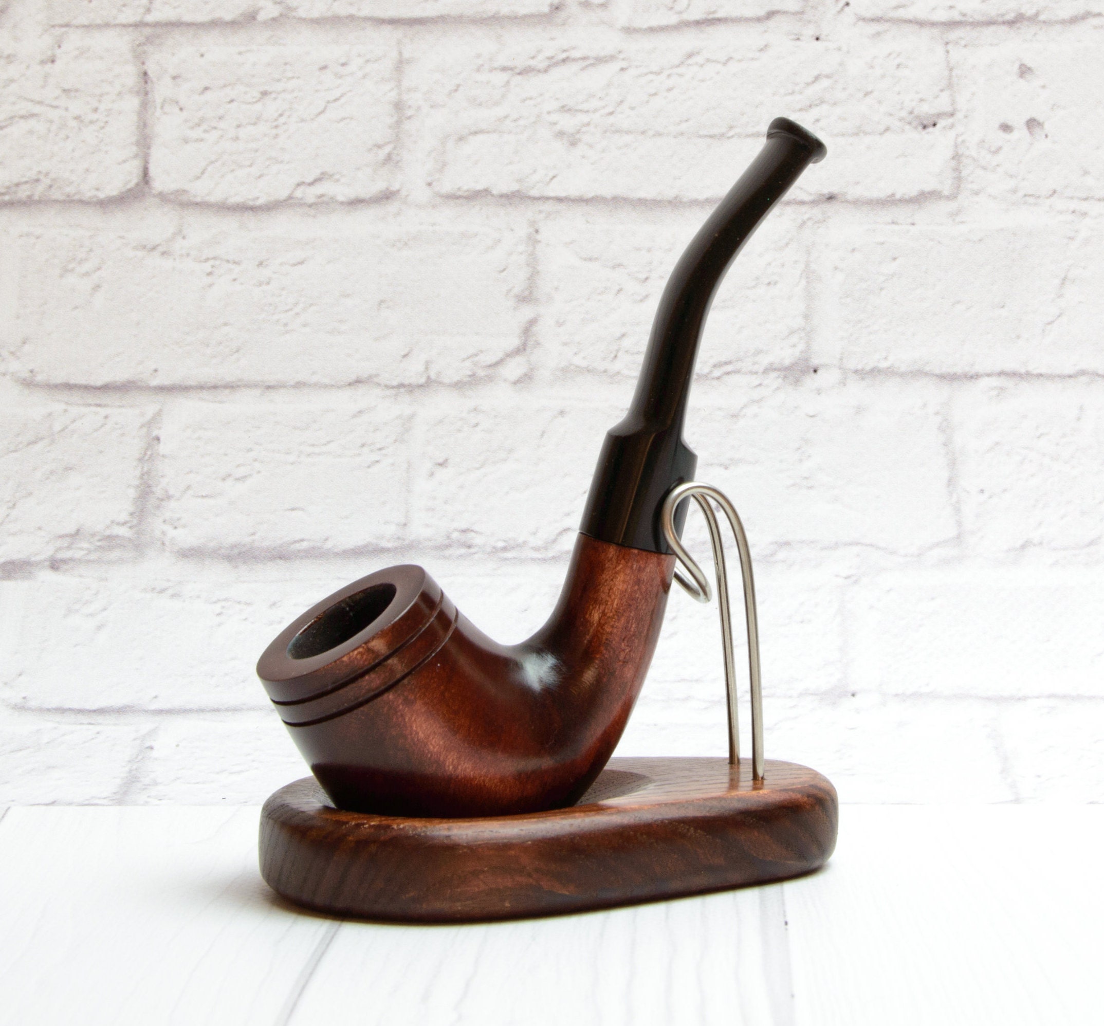 Art & Collectibles Tobacciana Fathers Day Gift Wooden Pipe with 9 mm ...