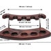 Tobacco Pipe Rack for 5 Smoking Pipes Pipe Stand Holder Made of Solid ...