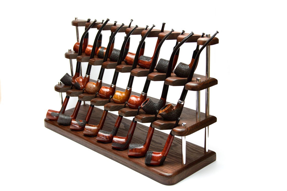 24 Pipes Tobacco Pipe Stand 3 Tiers Pipe Rack Smoking Pipe | Etsy