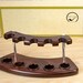 Tobacco Pipe Rack for 5 Smoking Pipes Pipe Stand Holder Made of Solid ...