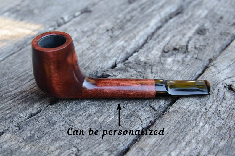 Canadian Tobacco Pipe for Smoking Custom Engrave Pipe Pear | Etsy