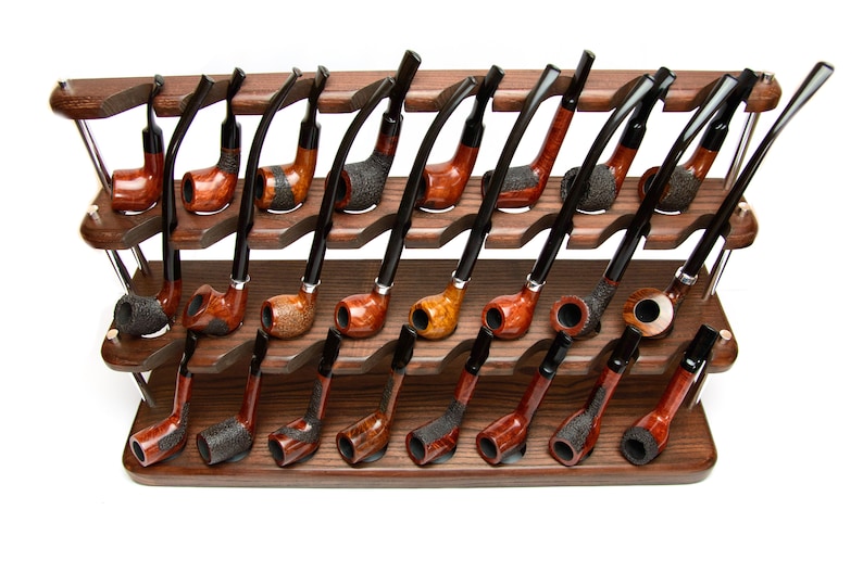 24 Pipes Tobacco Pipe Stand 3 Tiers Pipe Rack Smoking Pipe | Etsy
