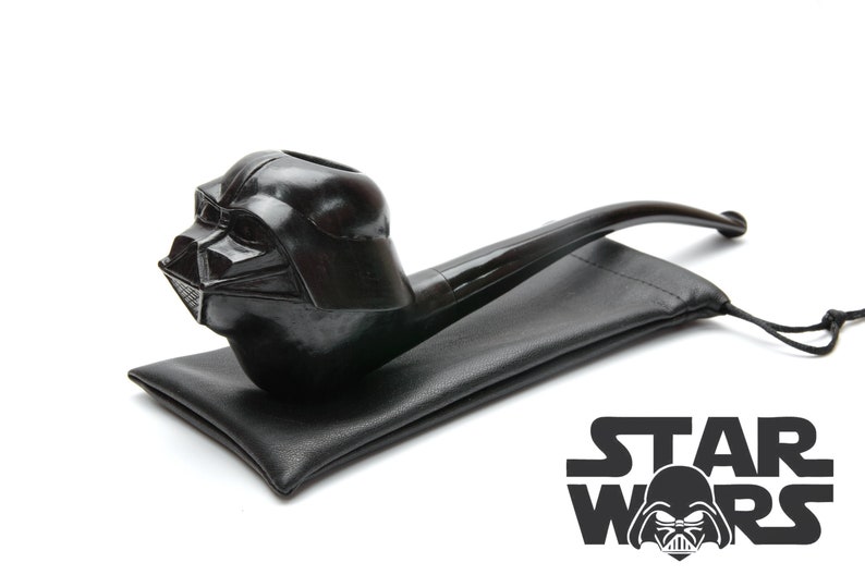 Star Wars Darth Vader Tobacco Pipe Carved Pipe Wooden | Etsy