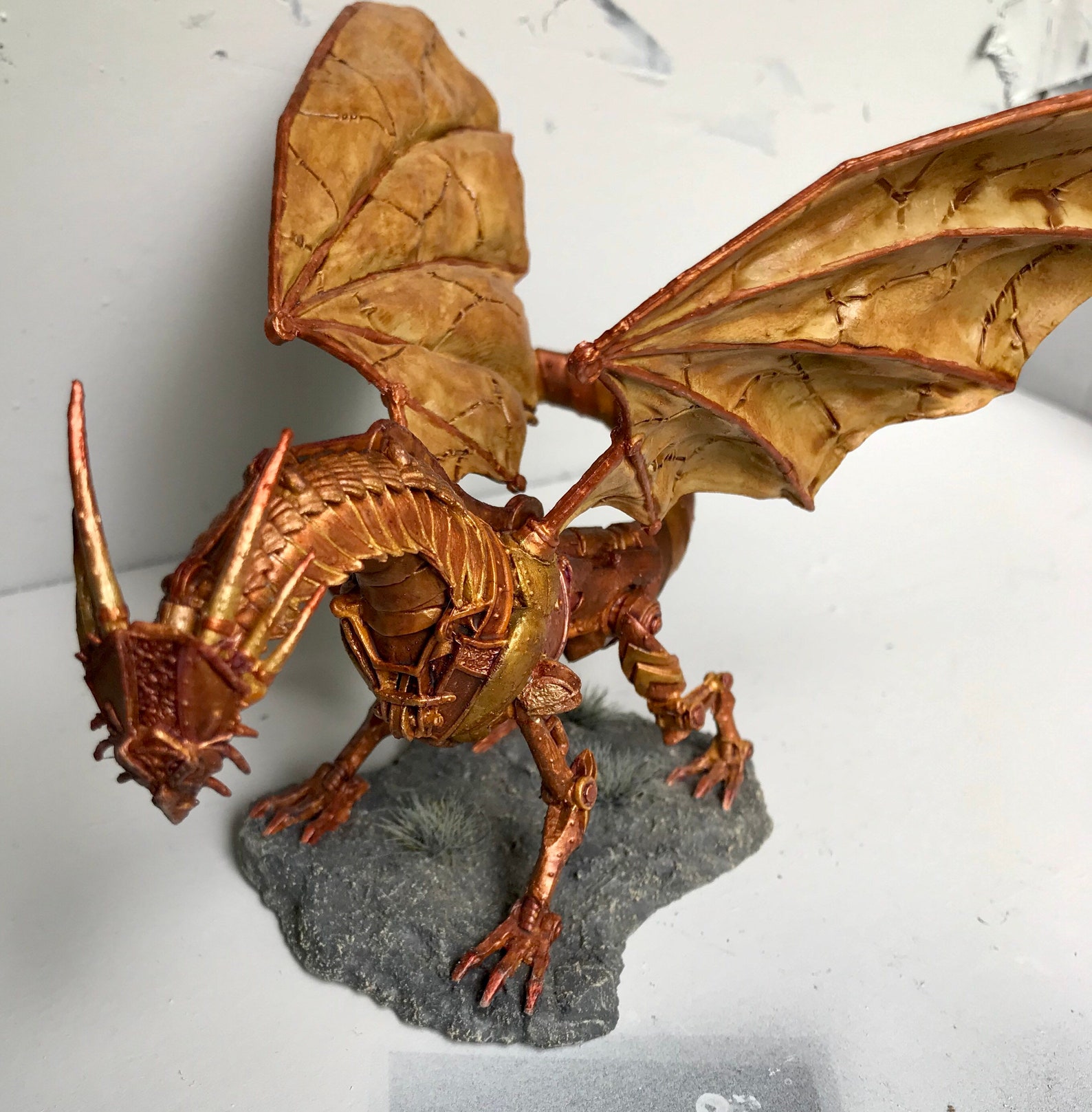 Clockwork Dragon Pathfinder Dungeons and Dragons Models and Miniatures ...