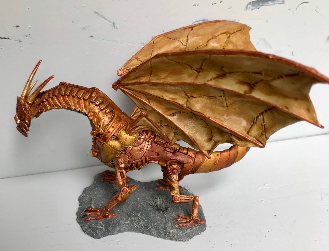 Clockwork Dragon Pathfinder Dungeons and Dragons Models and Miniatures ...