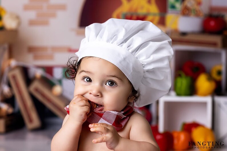 Little Chef Apron Photo Props 6-12 Photo Props - Etsy