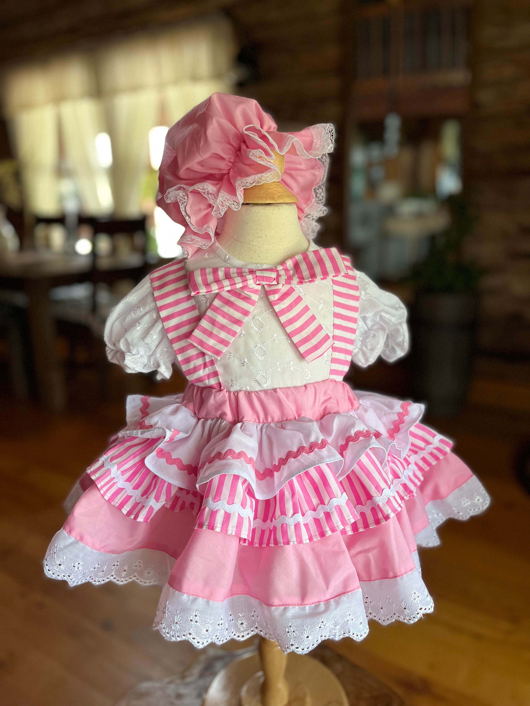 Pink Peppermint Sitter Outfit Birthday Outfit Holiday - Etsy