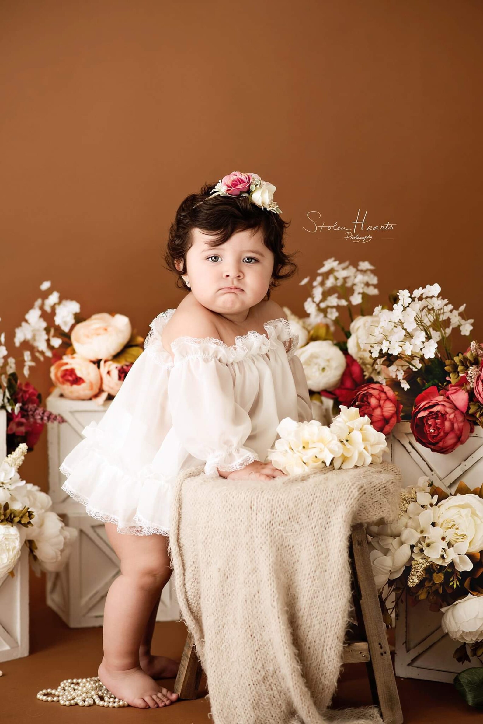 Amanda-cream Sitter Outfit Baby Photo Props - Etsy