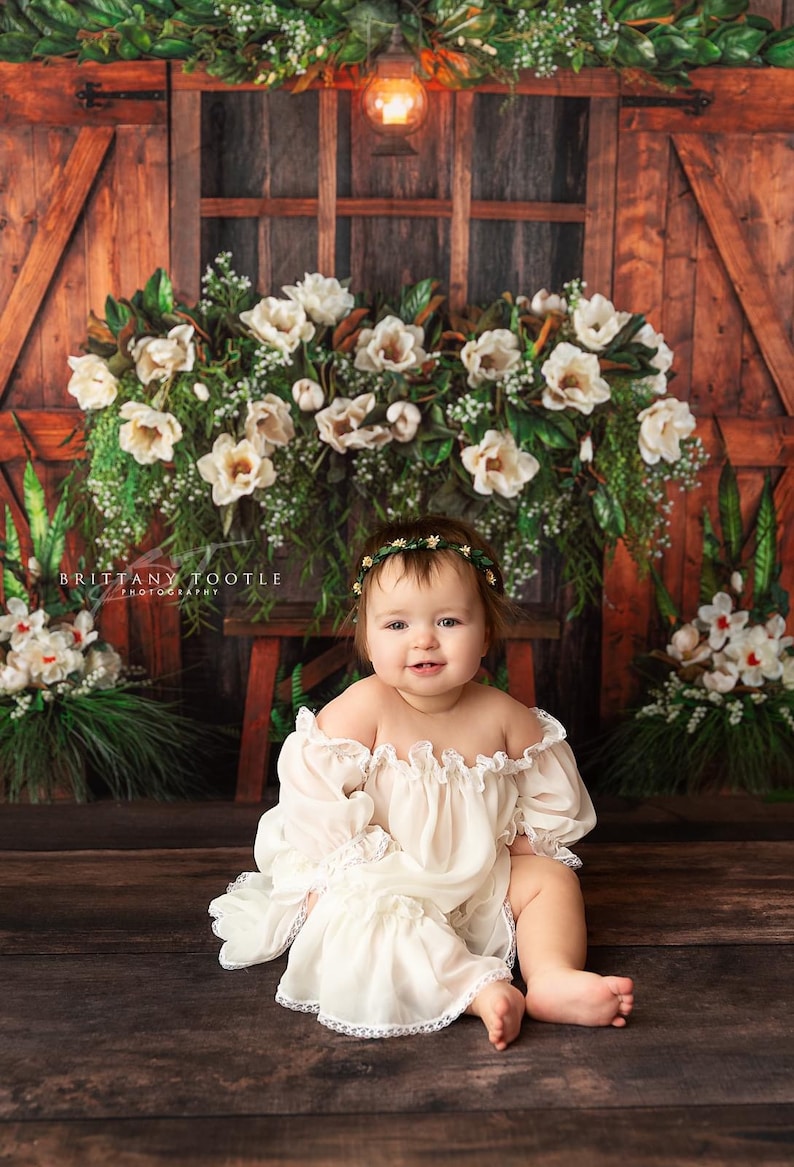 Amanda-cream Sitter Outfit, Baby Photo Props - Etsy