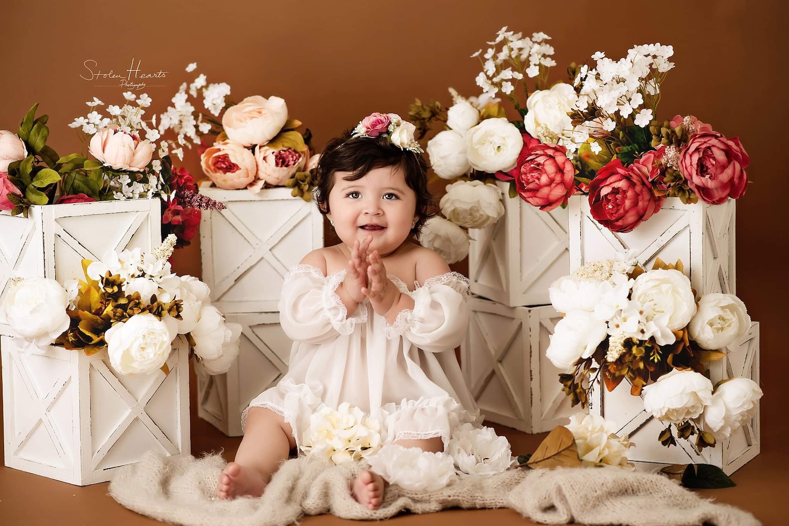 Amanda-cream Sitter Outfit Baby Photo Props - Etsy