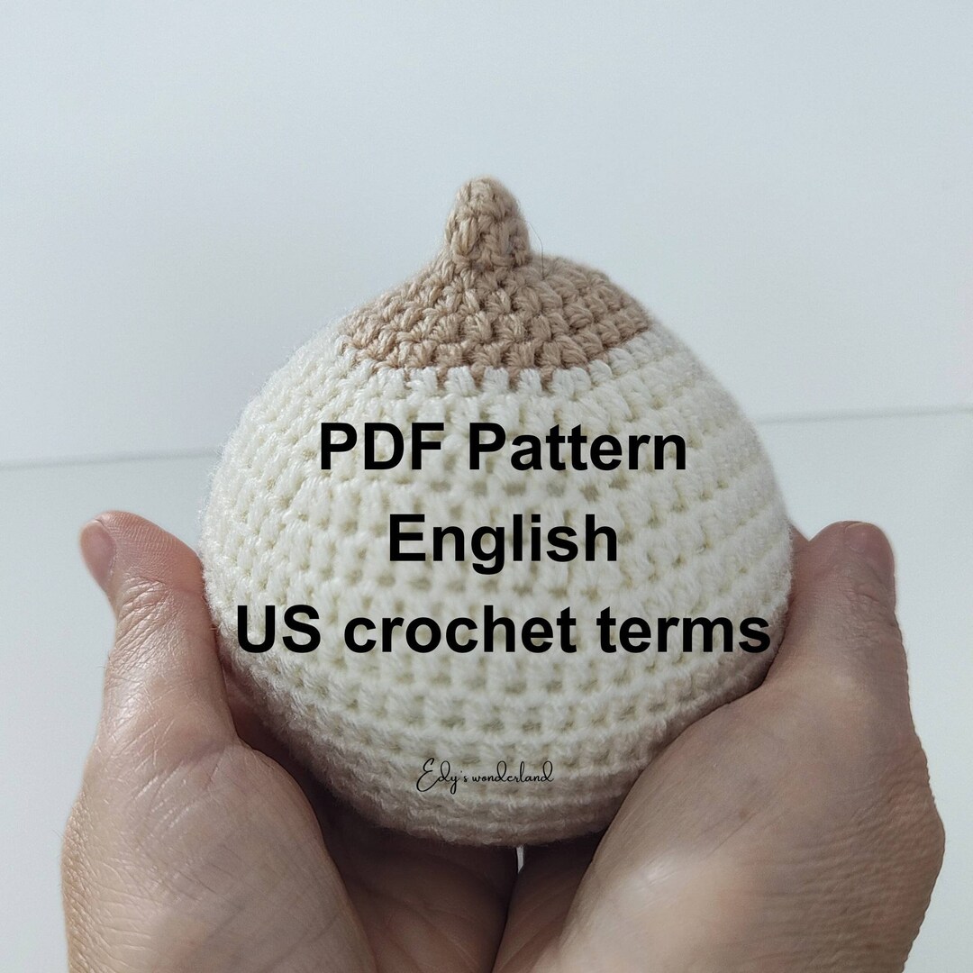 Crochet Pattern Breast Model , Pdf Pattern Download, Breastfeeding ...