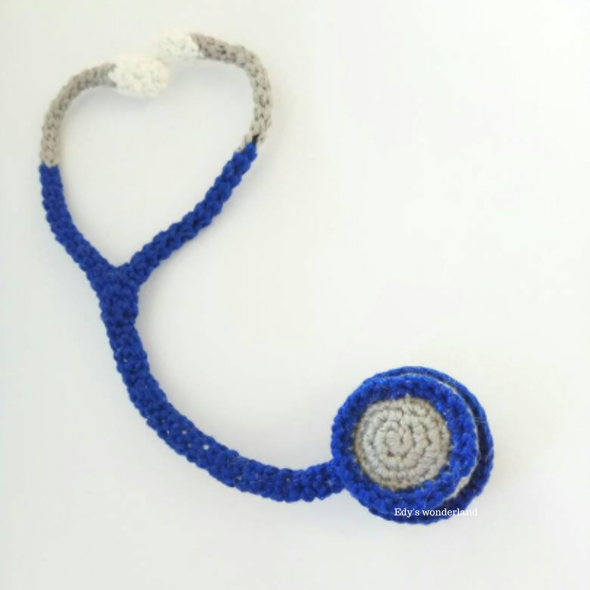 Crochet mini stethoscope gift for nurse doctor | Etsy