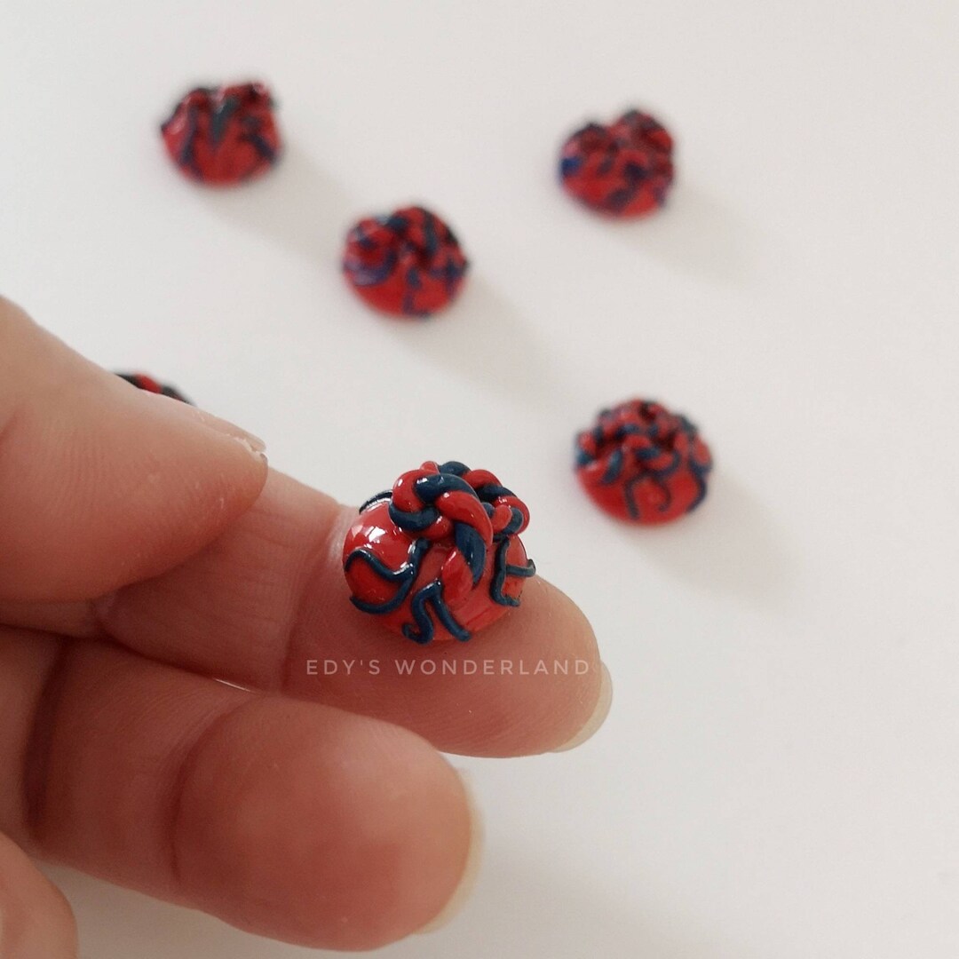 Placenta Pin, Miniature Placenta Polymer Clay Brooch, Gift for Midwife ...