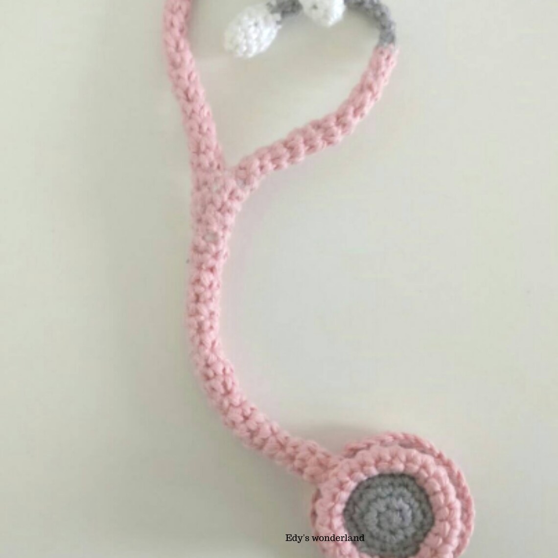 Crochet mini stethoscope gift for nurse doctor | Etsy