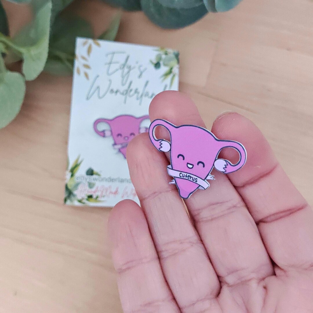 Cuterus Pin. Midwife ,midwifery Student Brooch Gift. - Etsy UK