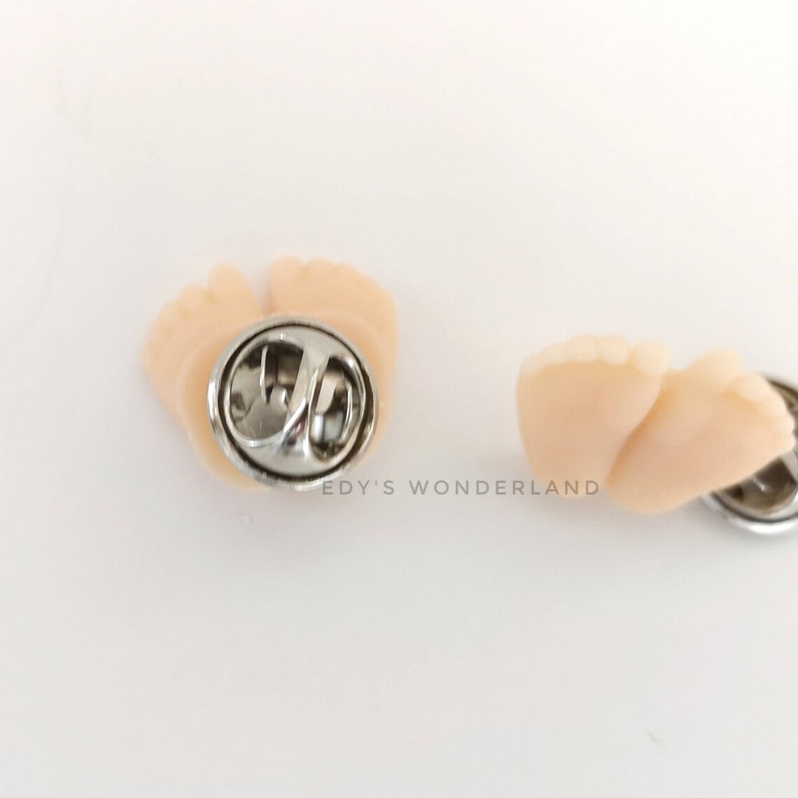 Footprint pin baby feet pinback .NICU pediatric nurse | Etsy