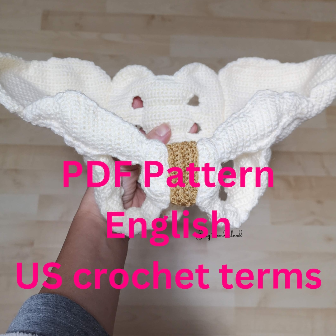 Pelvis Crochet Pattern- Pelvis Model Tool Aid for Birth Educator ...