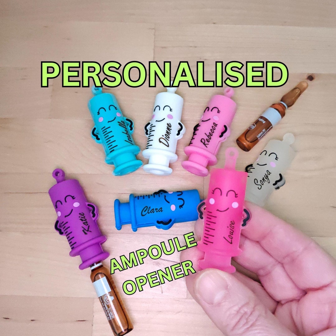 Personalised Ampoule Opener Breaker Syringe. Nurse and Paramedic Ampule ...