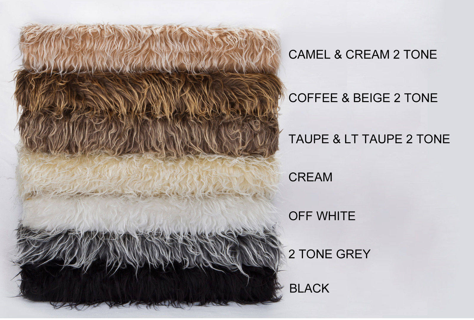 Faux Fur Fabricfurry Fake Fur Long Hair Sheep Wool.two Tone | Etsy UK