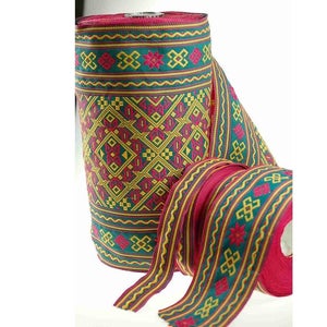 Aztec Indian Ribbon Set, 3 Sizes, Home Decoration Apparel, Edging ...