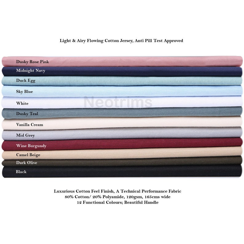 Cotton Knit Fabric Baby Soft Handle Material,apparel Dressmaking,to ...