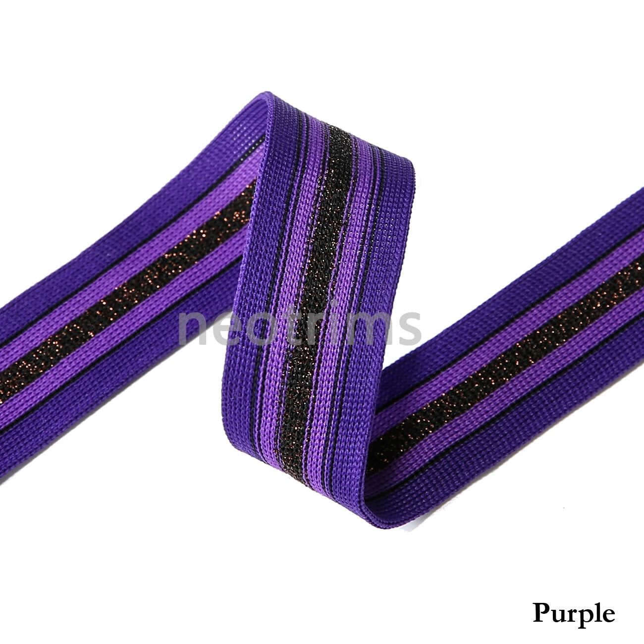 Varsity Cheerleader Uniform Knit Rib Stripe Tape Trimming Ribbon,25mm ...