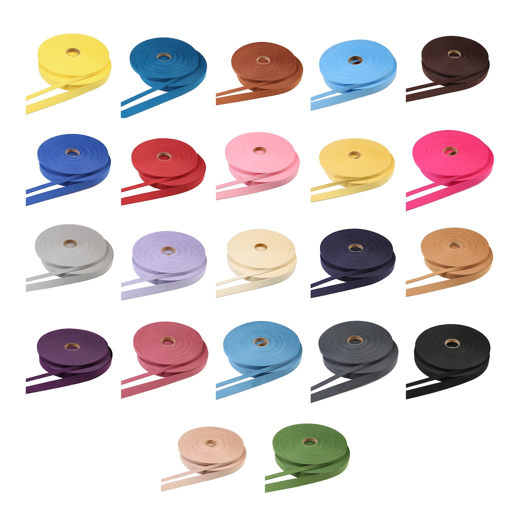 Faux Suede Strap Tape Trimming, Two Size Widths 10mm & 20mm, 22 Colours ...