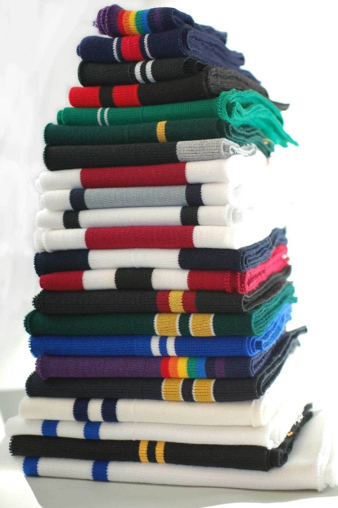 Rib Knit Fabric Cuffing Striped Ribbing Waistband Welts.neotrims UK Cut ...