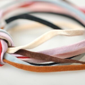 Velvet Mock Suede Ribbons, Trimming, Cut Work, Scalloped, Zig Zag ...