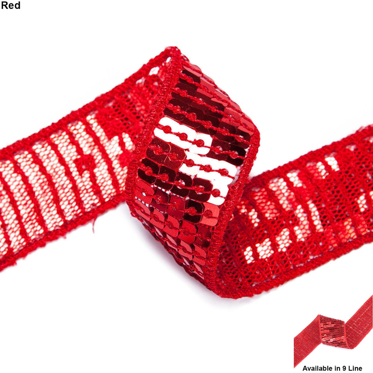 Square Sequin Ribbon Ruban Trimming 25mm Mesh Lace Decoration - Etsy