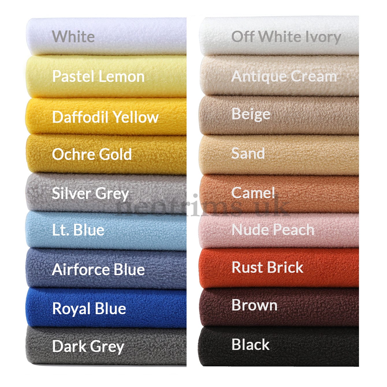 Polar Fleece Fabric LARGE Fat Squares / Quarters.great Value - Etsy UK