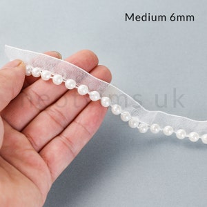 Pearls Bead Ribbon Trim Edging Vintage Lace,dressmaking Wedding Sewing ...