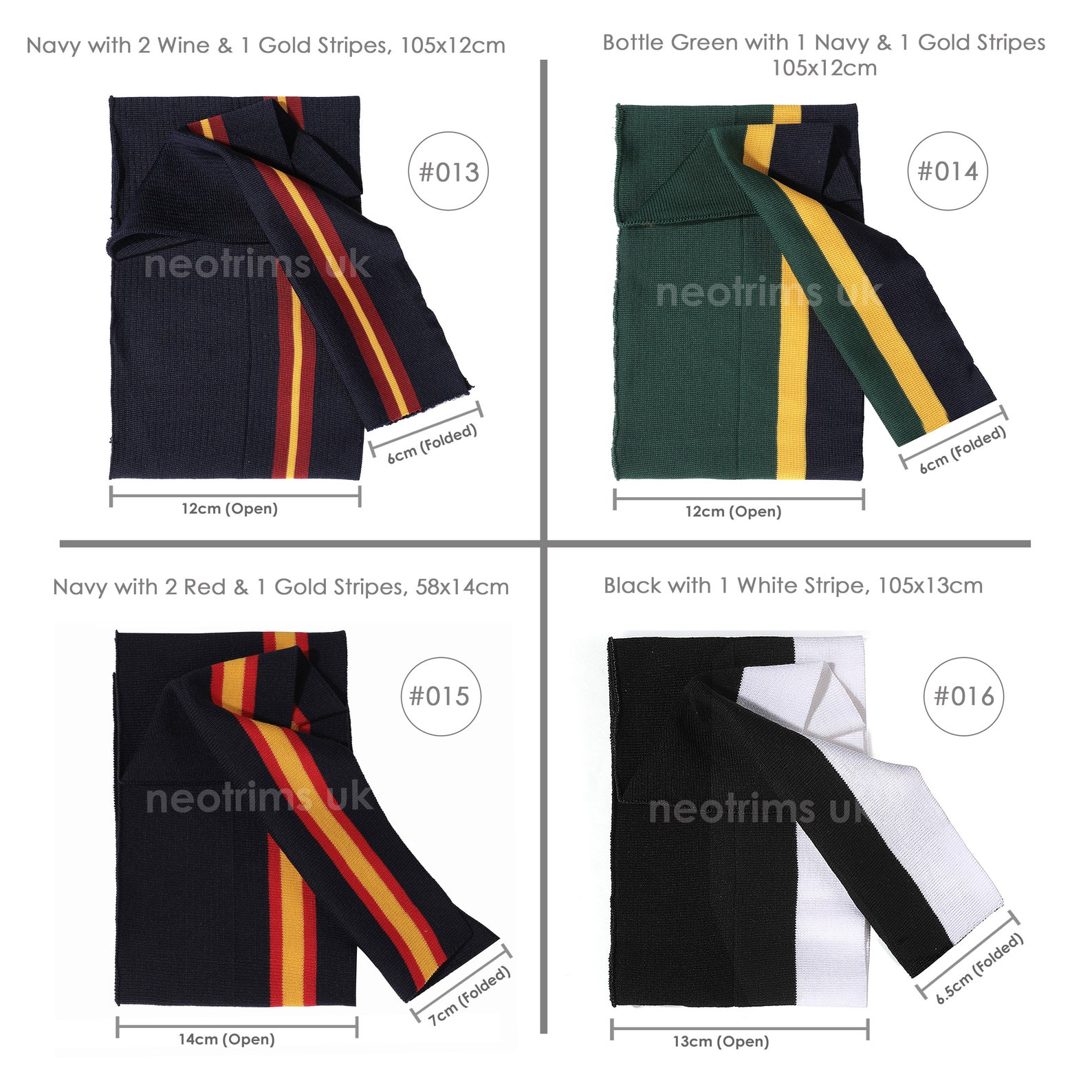 Rib Knit Waistband,ribbed Cuff,striped Elasticated Fabric by Neotrims ...
