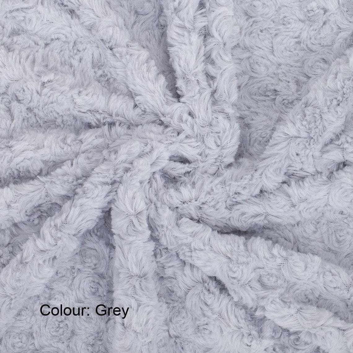 Grey, Soft Pile, Plush Fluffy Grey Fabric, Rose Texture, Photography ...