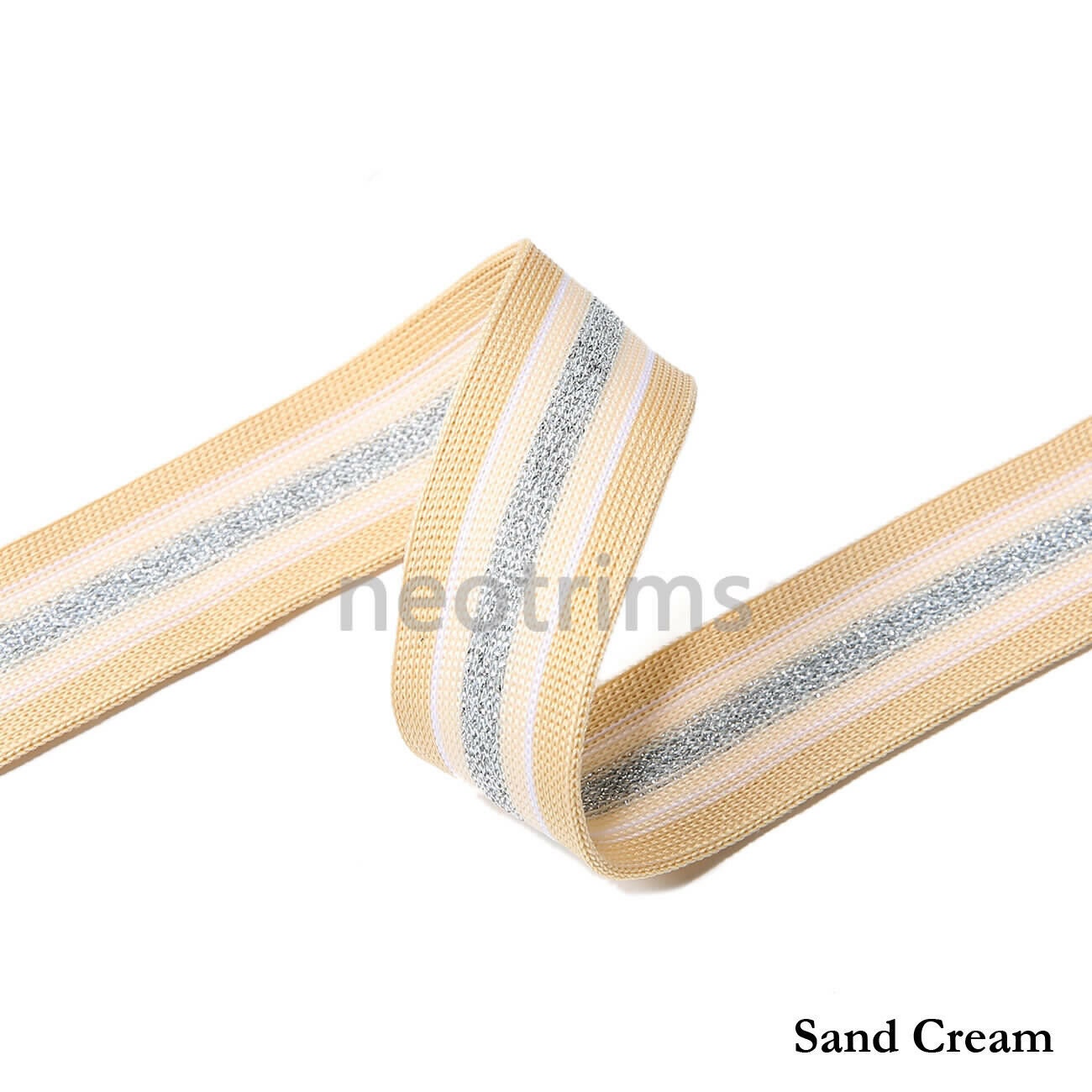 Varsity Cheerleader Uniform Knit Rib Stripe Tape Trimming Ribbon,25mm ...
