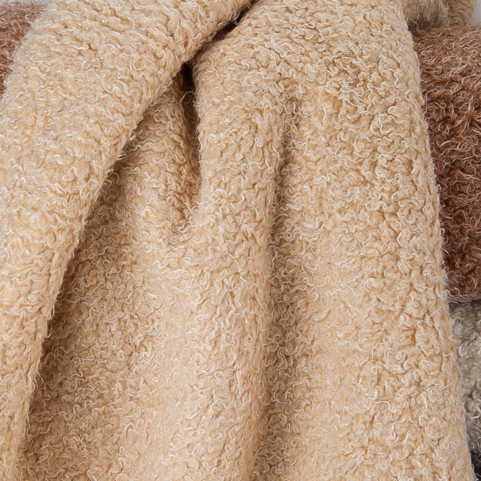 Beige Pile Fabric Soft Sheep Wool Fleece Photography - Etsy UK