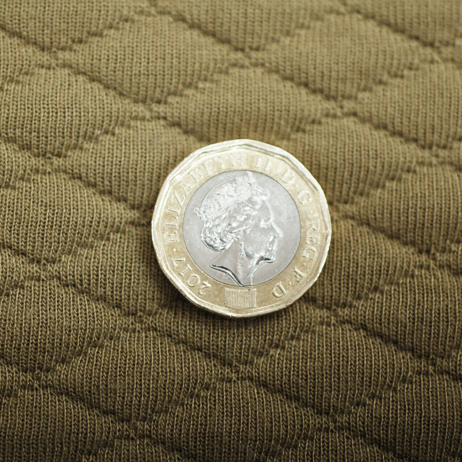 Jade as Slade Cotton Feel Diamond Quilt Fabric Knit Jersey - Etsy UK