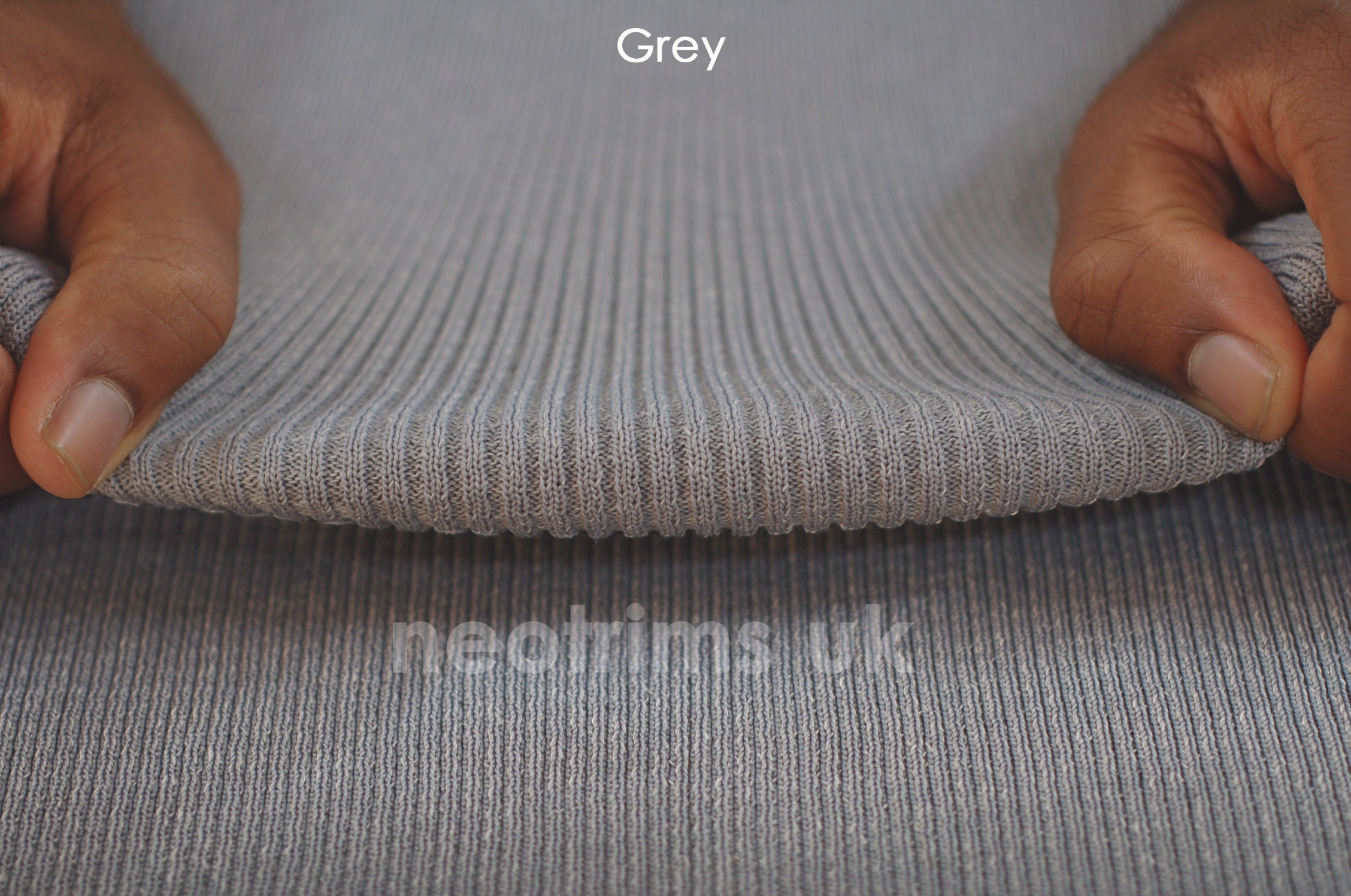 Rib Knit Fabric Waistband Stretch Material,2x2 Ribbed Polyester Sports ...