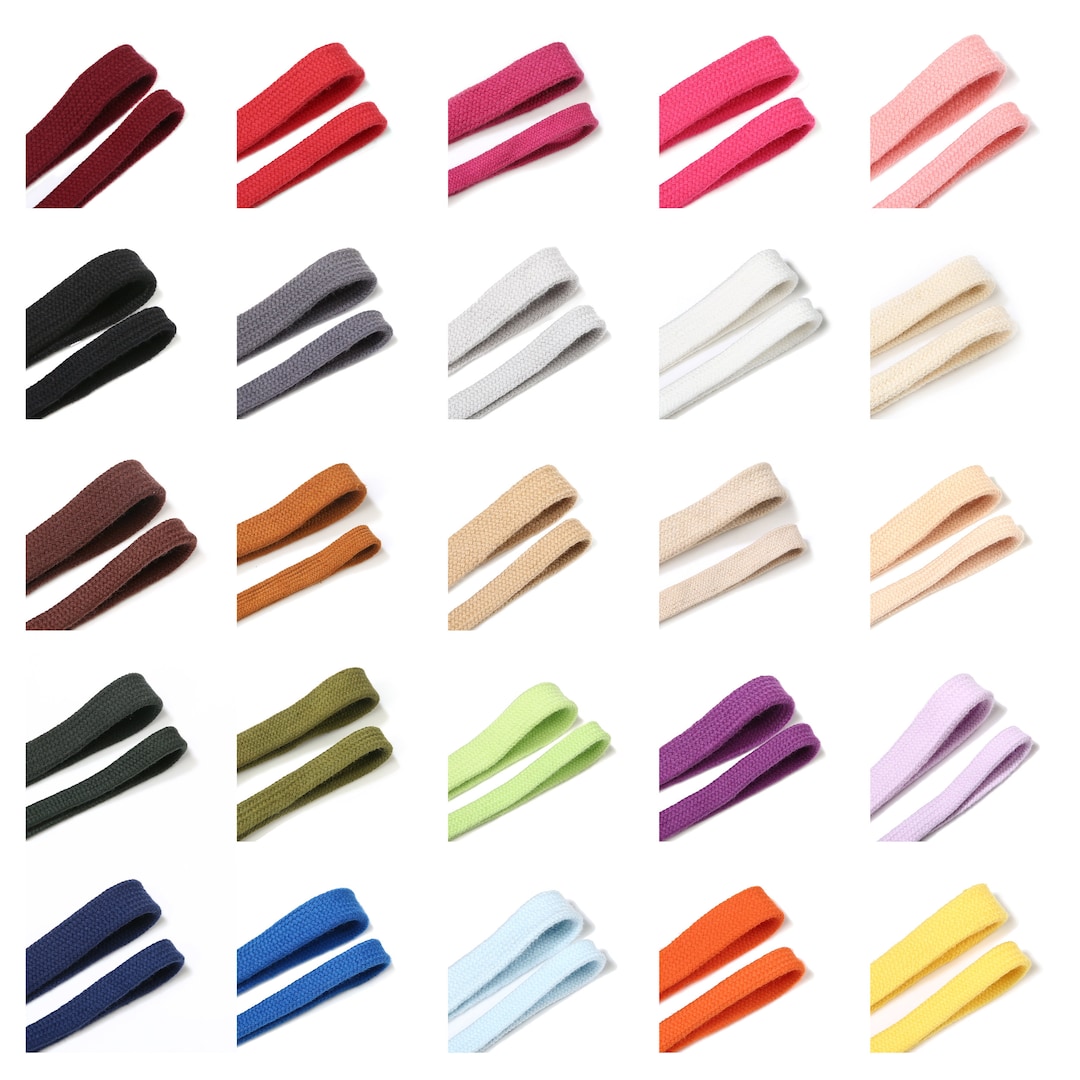 Flat Cotton Drawstring Tape Cord Rope,10 & 15mm,garment Hoody ...